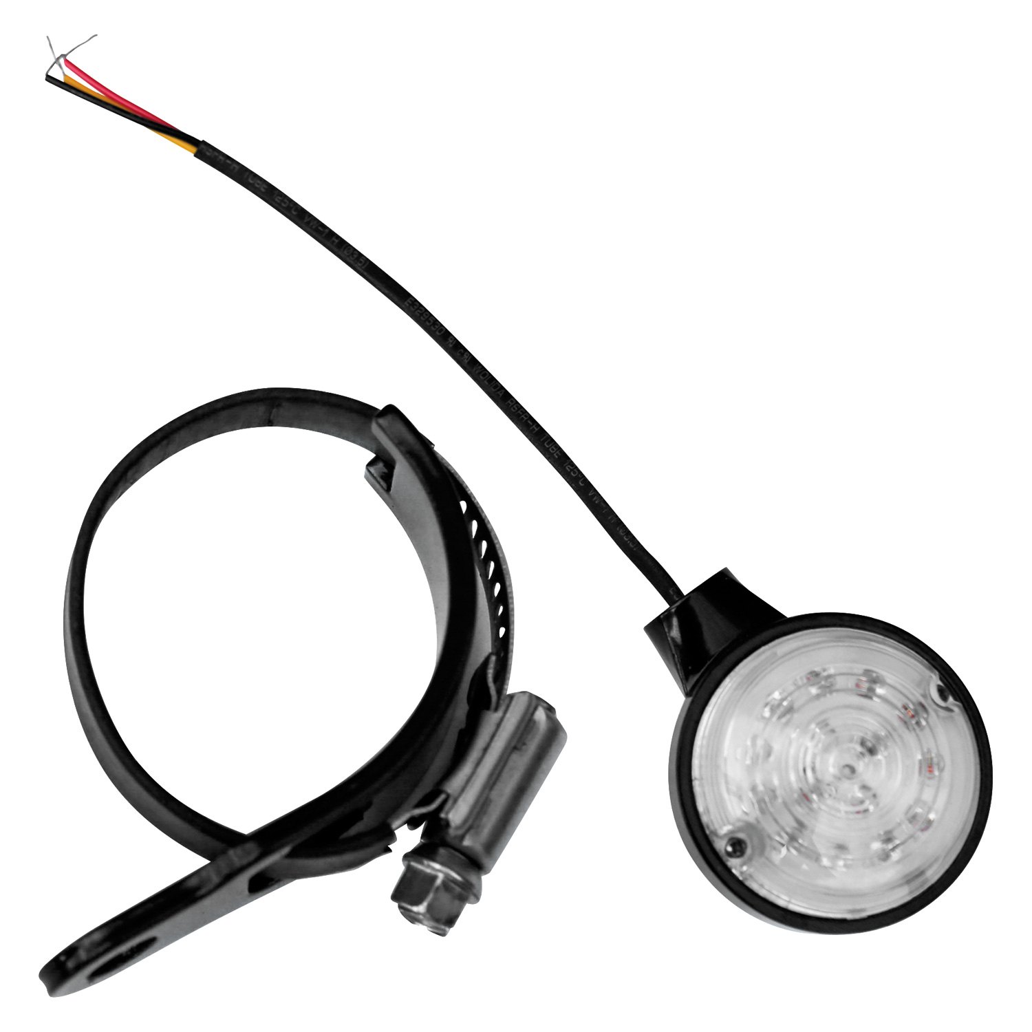 Burly Brand® B13-2504B - Fork Mount LED Fork Mount LED Turn Signal ...