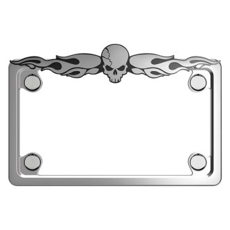 Motorcycle License Plates & Accessories | Frames, Lights - MOTORCYCLEiD.com