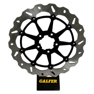 Harley Davidson Motorcycle Brake Rotors | Front, Floating, Chrome ...