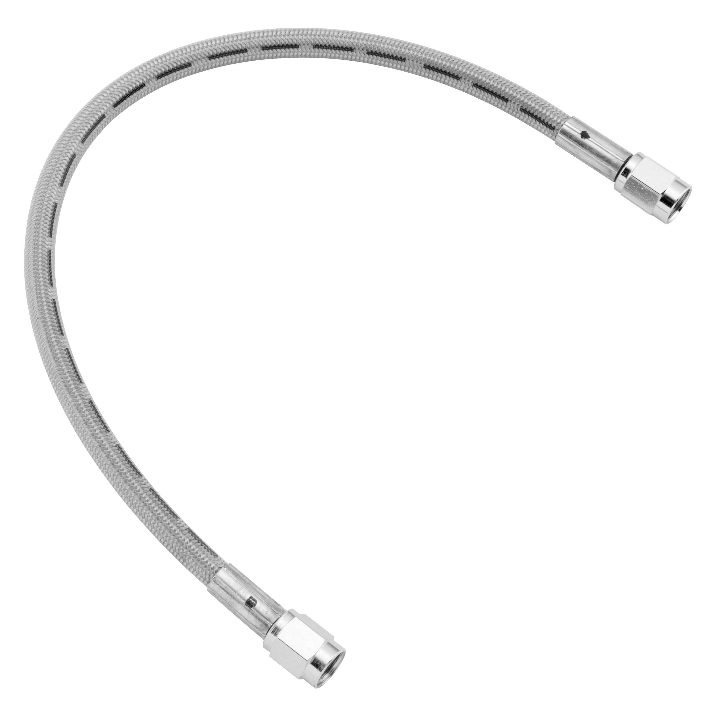 Goodridge® 80312 - Stainless Steel Clear Brake Hose - MOTORCYCLEiD.com