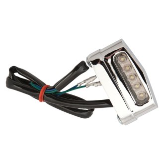 Motorcycle License Plate Lights | LED, Frame, Reflector, Bolt ...