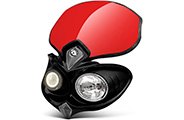 Dual-Sport Bike Headlights - LED, Halo, Projector, Custom, Factory ...