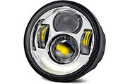 Dual-Sport Bike Headlights - LED, Halo, Projector, Custom, Factory ...