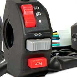 Motorcycle Handlebar Switches | Light, Control, Turn Signal ...